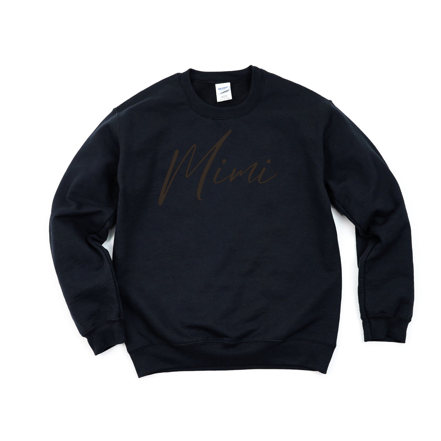 Mimi Script Collegiate Sweatshirt (Multiple Colors) – KaAn's Designs