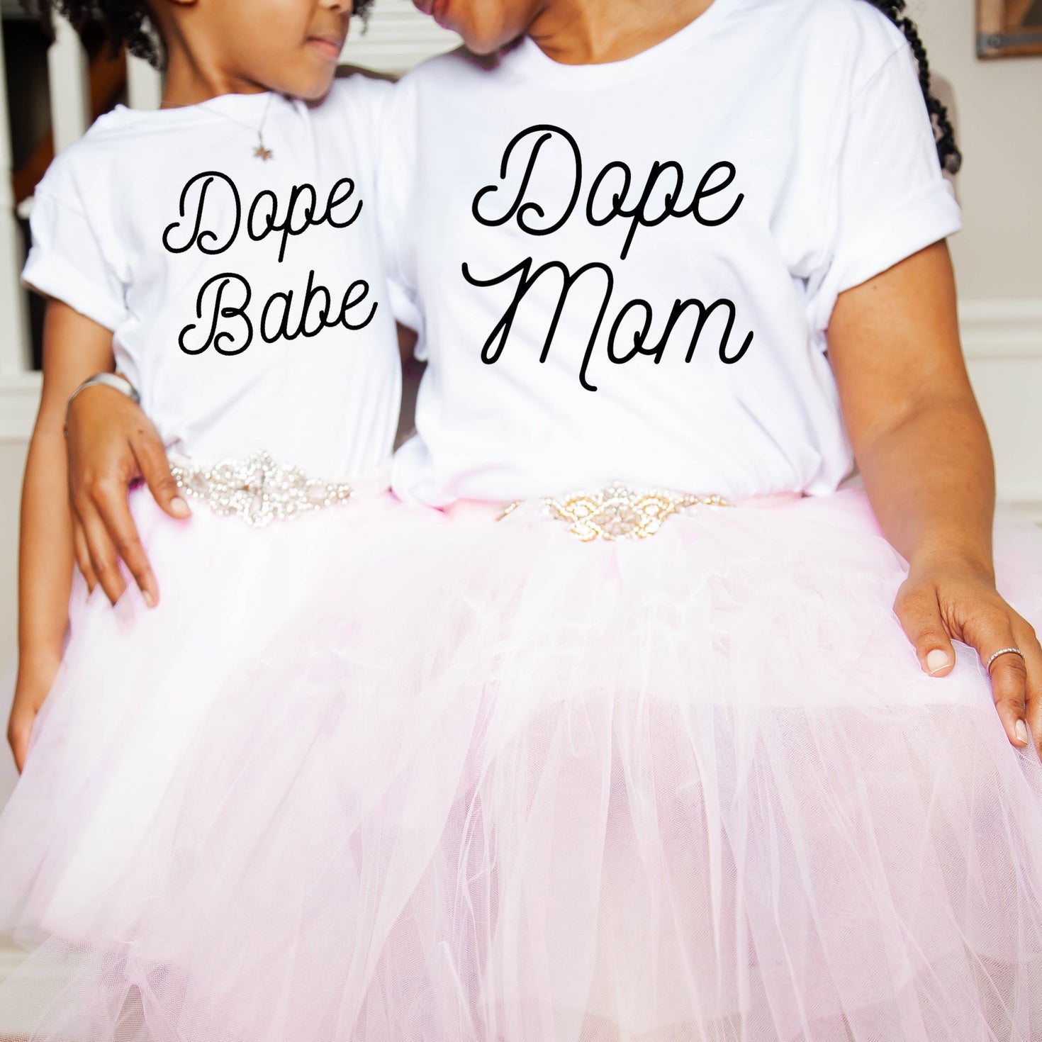 Mama + Baby - Mini Me Clothing - Dope Mom Dope Babe© (white) – KaAn's ...
