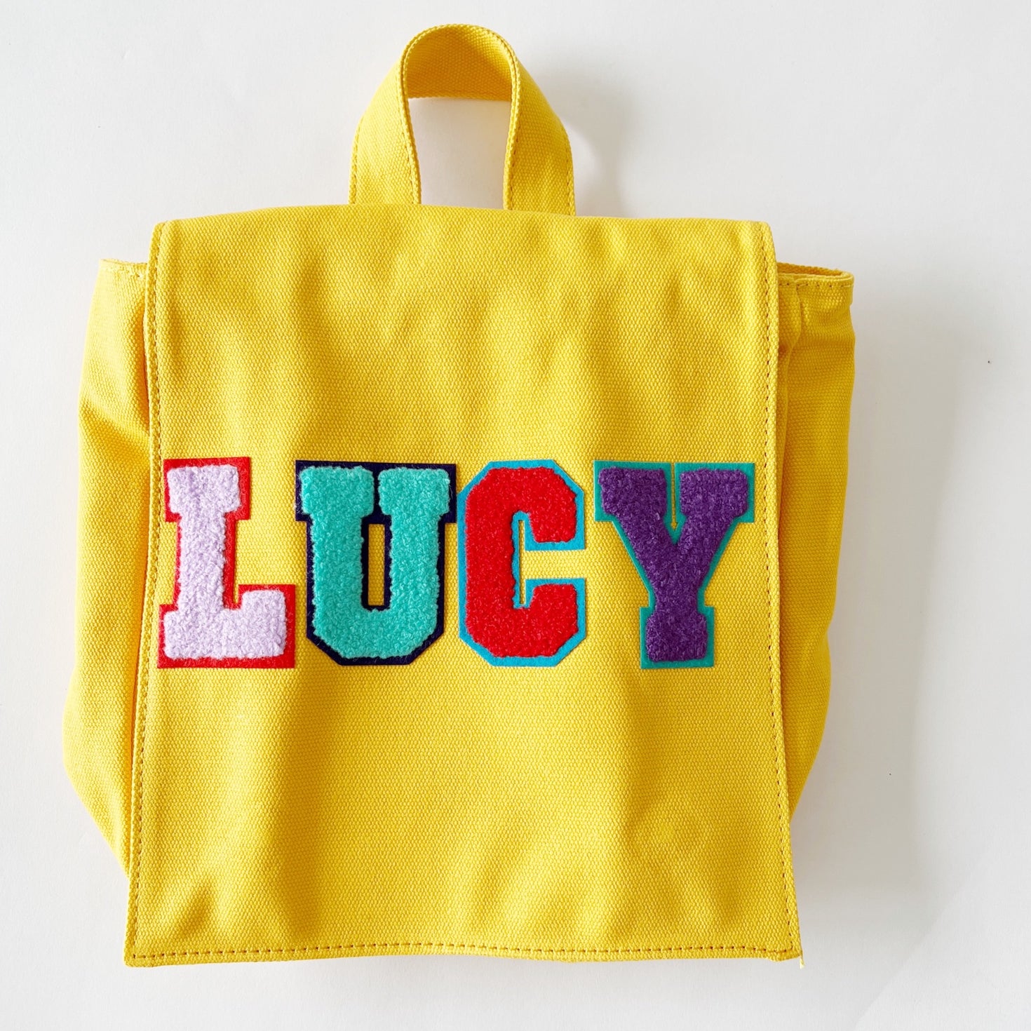 Personalized Kids Bag - Custom Mini Backpack w/Varsity Letters – KaAn's ...
